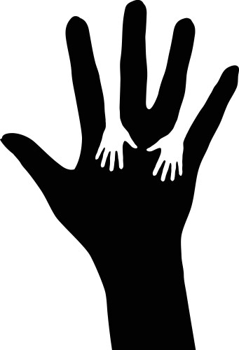 Hand Royalty Free Vector Image - VectorStock