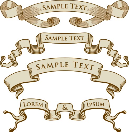 Banners set Royalty Free Vector Image - VectorStock