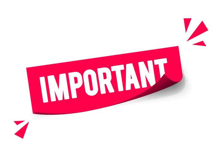 Important notice rubber stamp Royalty Free Vector Image