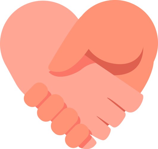 Healthcare medical team in heart shape Royalty Free Vector