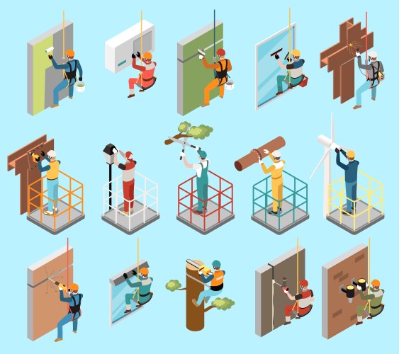 Work at Height Vector Images (over 2,300)