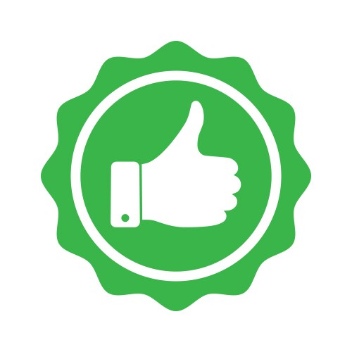 Recommended design template Royalty Free Vector Image