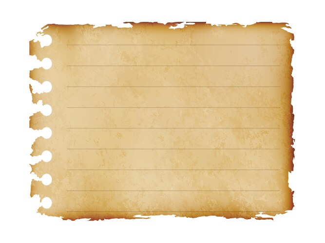 Vintage note papers Royalty Free Vector Image - VectorStock