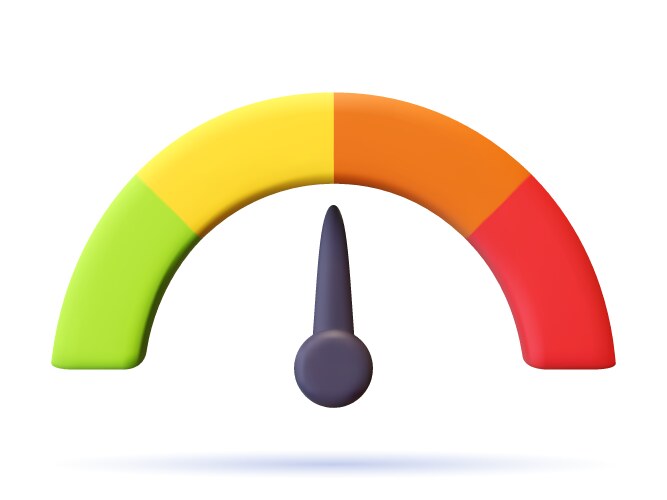 3d speed icon Royalty Free Vector Image - VectorStock