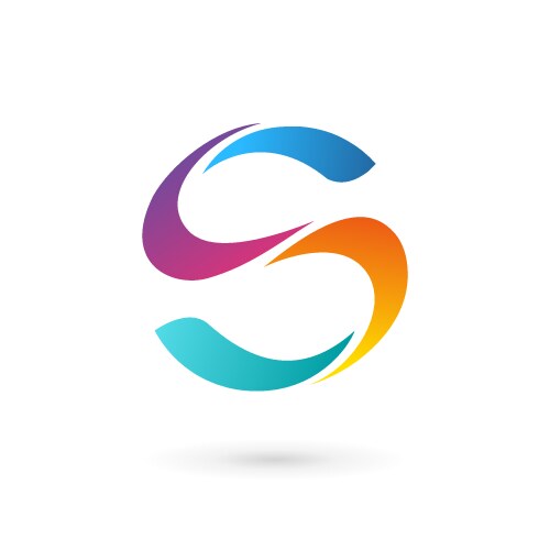 Letter a water logo Royalty Free Vector Image - VectorStock