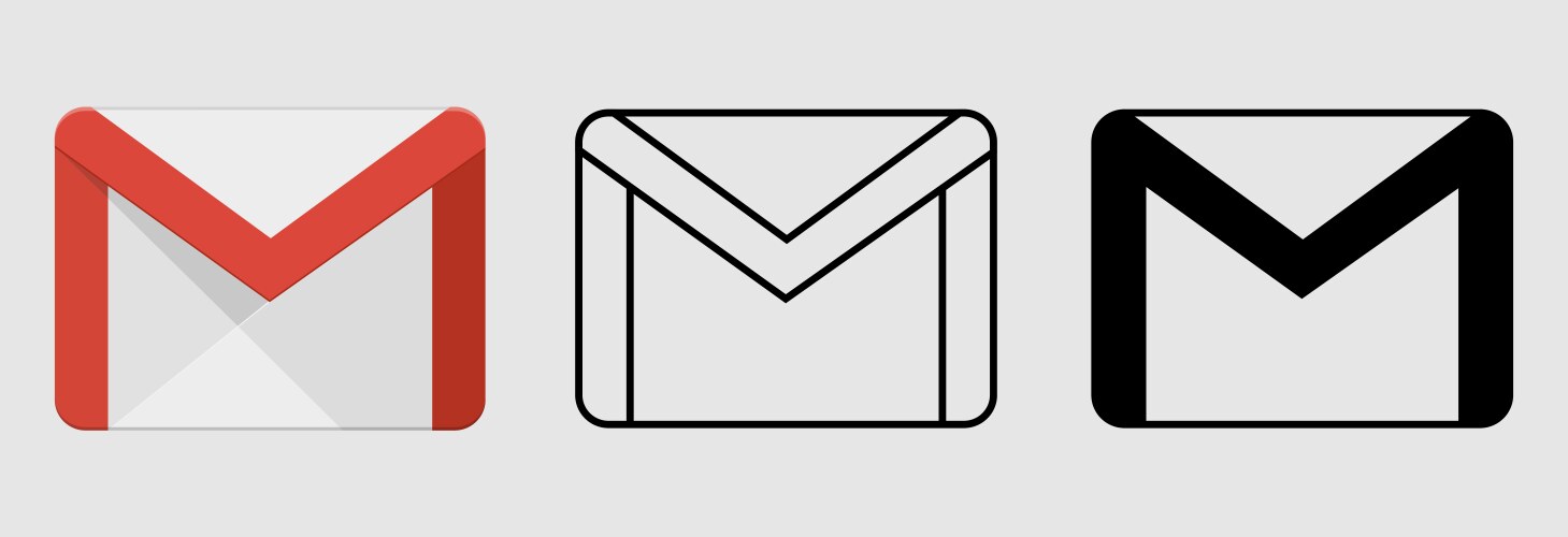 Social media icon for facebook whatsapp Royalty Free Vector