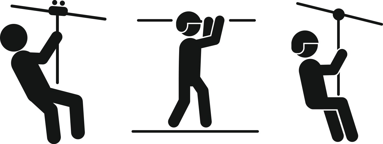 Ziplining Vector Images (over 360)