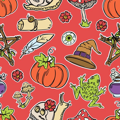 Robber pumpkin halloween funny cartoon Royalty Free Vector