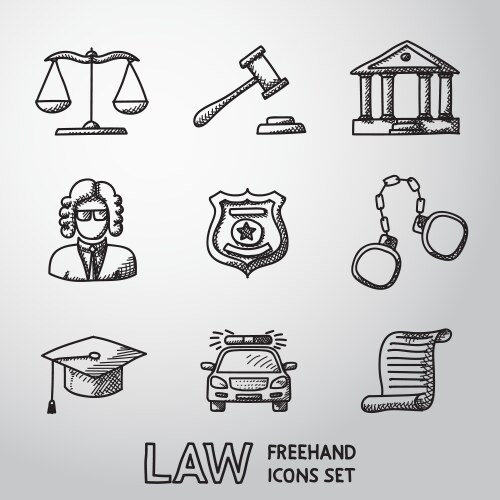 Law Sketch Vector Images (over 4,000)
