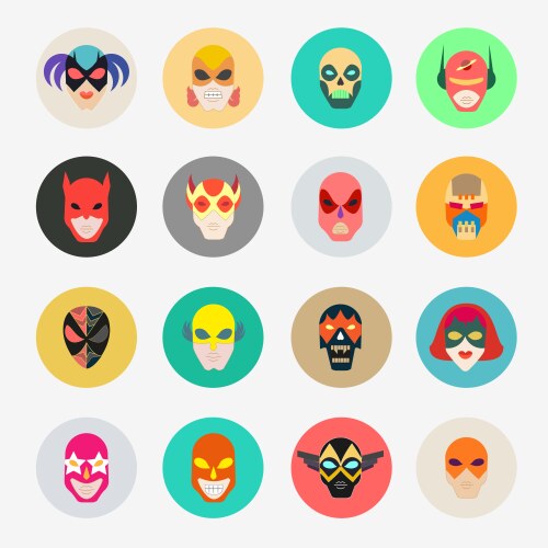 Hero Face Vector Images (over 11,000)