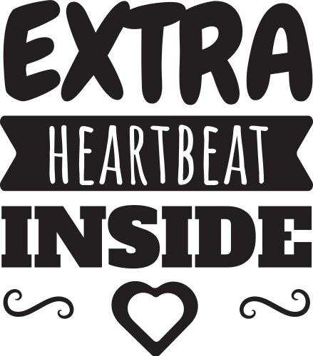 Heartbeat Text Font Vector Images (over 120)