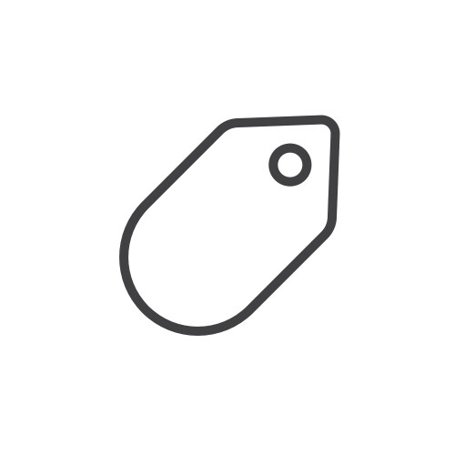 Tag icon Royalty Free Vector Image - VectorStock