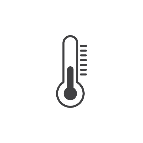 Low temperature icon set Royalty Free Vector Image