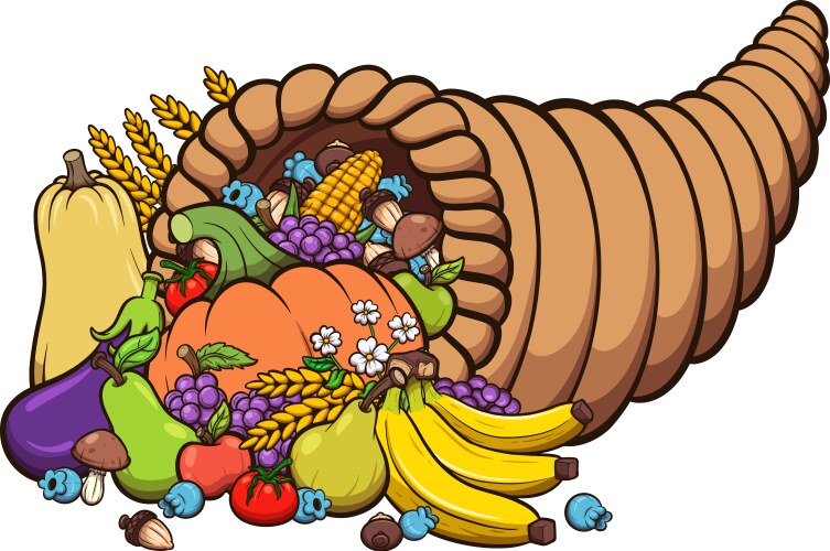 Cornucopia Vector Images (over 2,900)