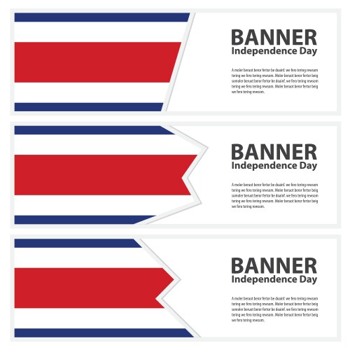 Photo of costa rica flag Royalty Free Vector Image