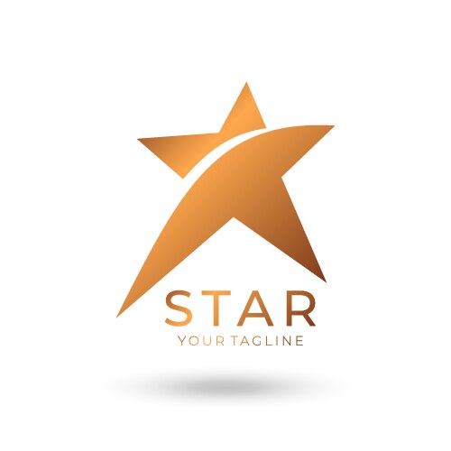 80 anniversary star logo Royalty Free Vector Image