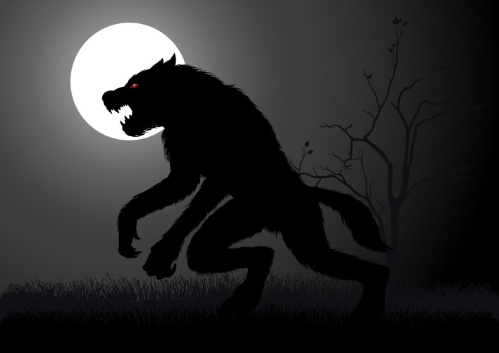 Werewolf Royalty Free Vector Image - VectorStock