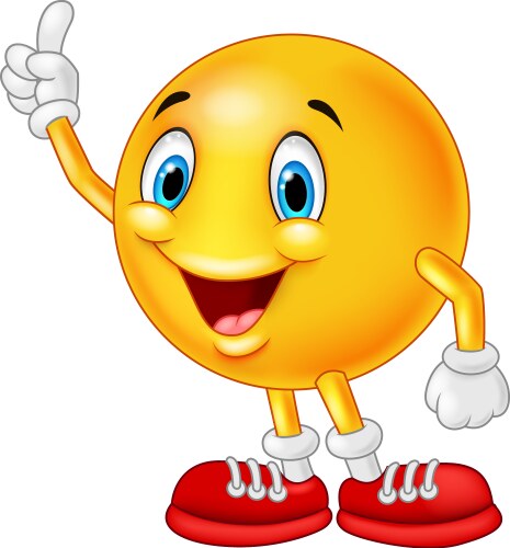 Animiertes Emoticon Mit Mittelfinger