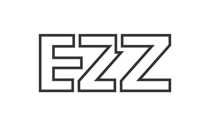 Emg logo design template with strong and modern Vector Image