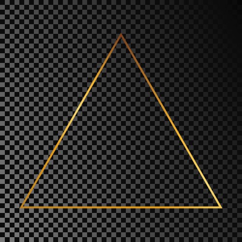 Gold Triangle Frame Vector Images (over 7,200)