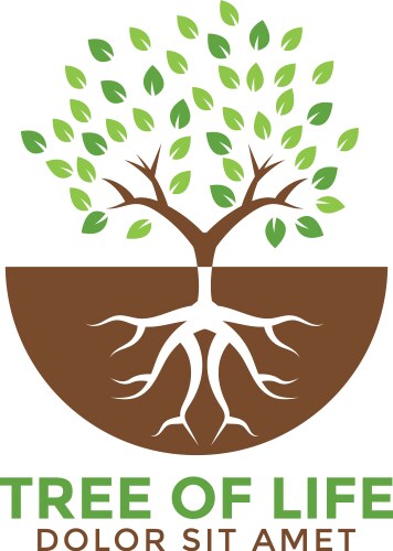 Root icon design template isolated Royalty Free Vector Image