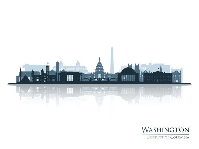 Washington Dc Skyline Vector Images (over 750)