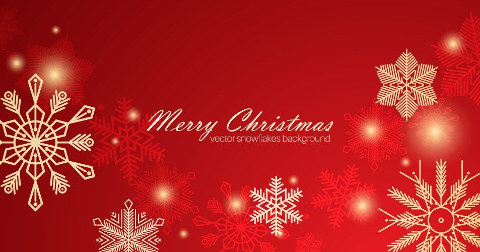 Festive christmas background design different Vector Image
