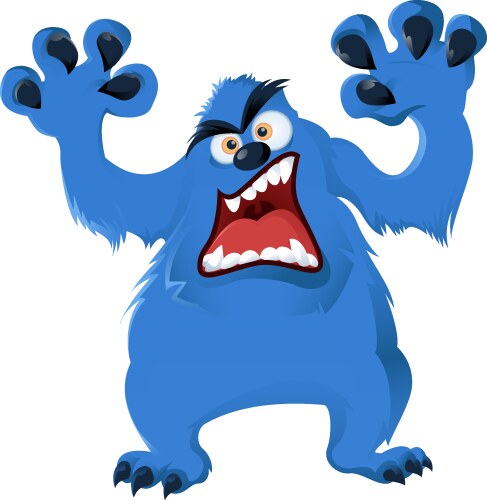 Angry Monster Cartoon Vector Images (over 26,000)