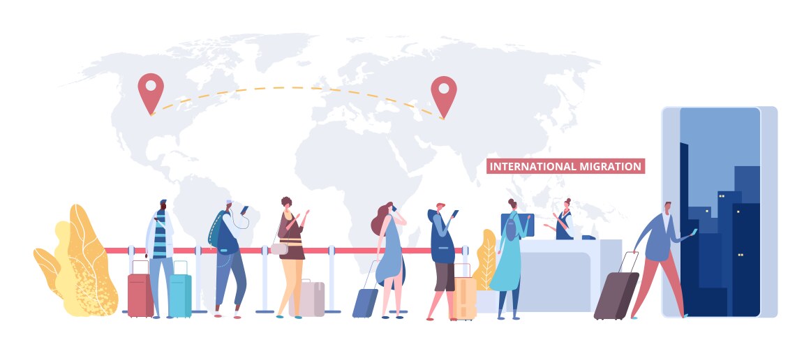 People Queue Vector Images (over 5,300)