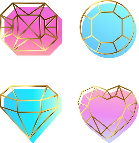 Cartoon Gems Vector Images (over 12,000)