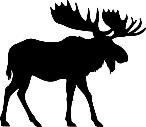 Moose Outline Vector Images (over 4,000)