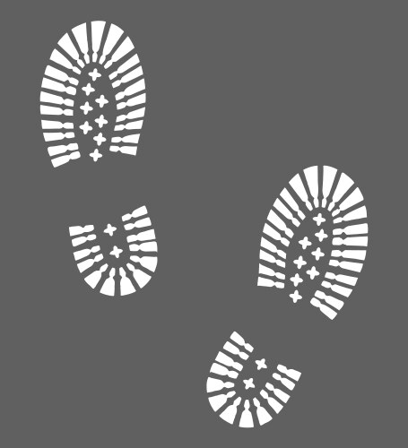 Boot Print Vector Images (over 11,000)
