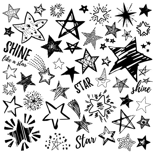 Zodiac astrological signs icon set cute cartoon Vector Image