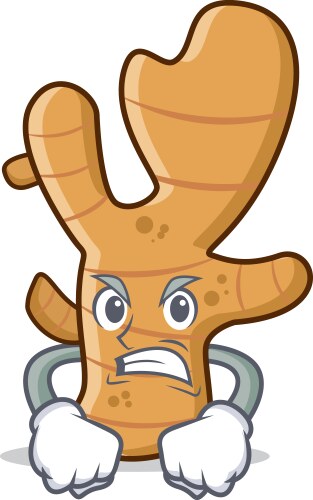 Police ginger character cartoon style Royalty Free Vector