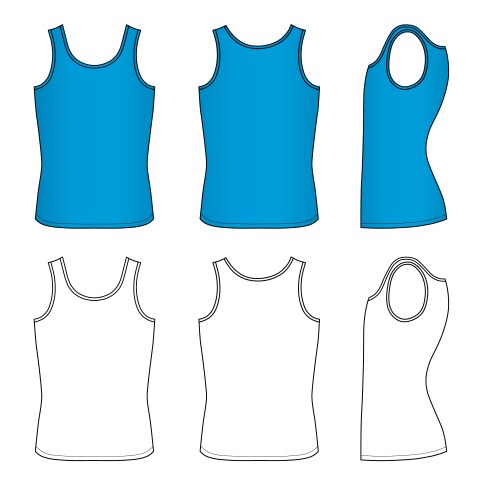 Vest Template Vector Images (over 3,800)