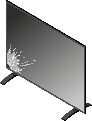 Broken Tv Vector Images (over 2,400)