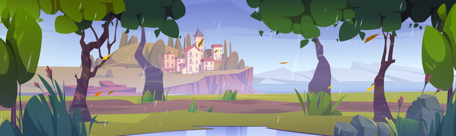 Cartoon Cliff Vector Images (over 6,700)