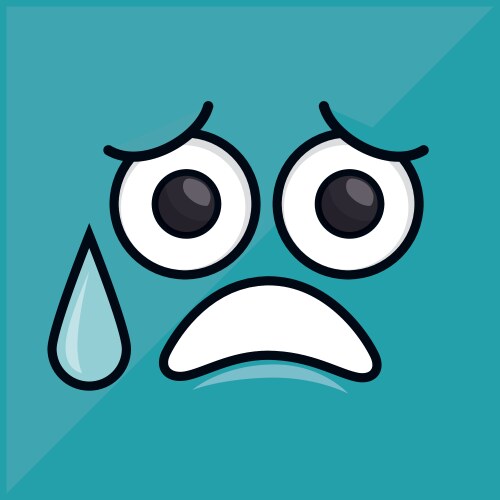 Scared Emoticon Vector Images (over 9,000)