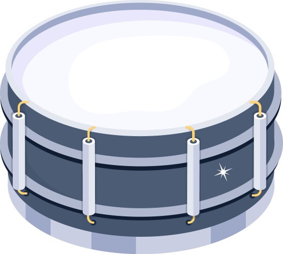 Snare drum Royalty Free Vector Image - VectorStock