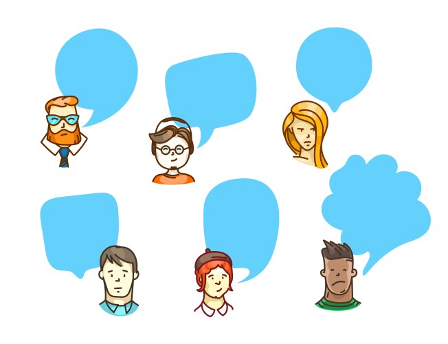 Emoticon Talkative Vector Images (over 5,500)