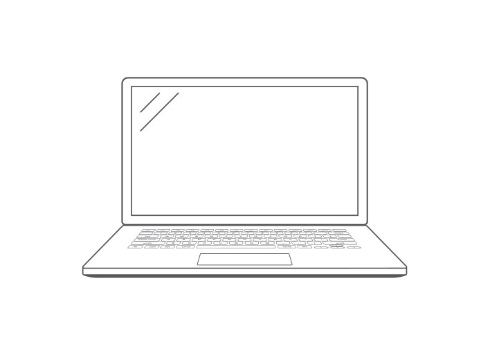 Laptop Outline Vector Images (over 110,000)