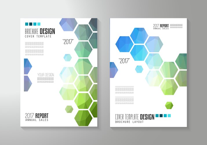 Hunting brochure flyers template design Royalty Free Vector
