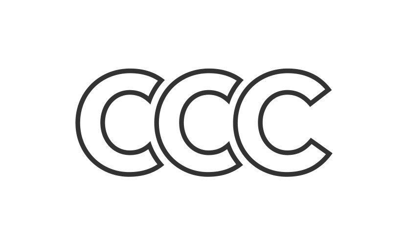 Ccc logo Vector Images & Graphics for Commercial Use | VectorStock