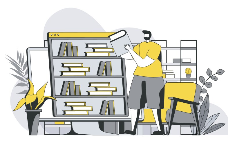 Library People Vector Images (over 24,000)