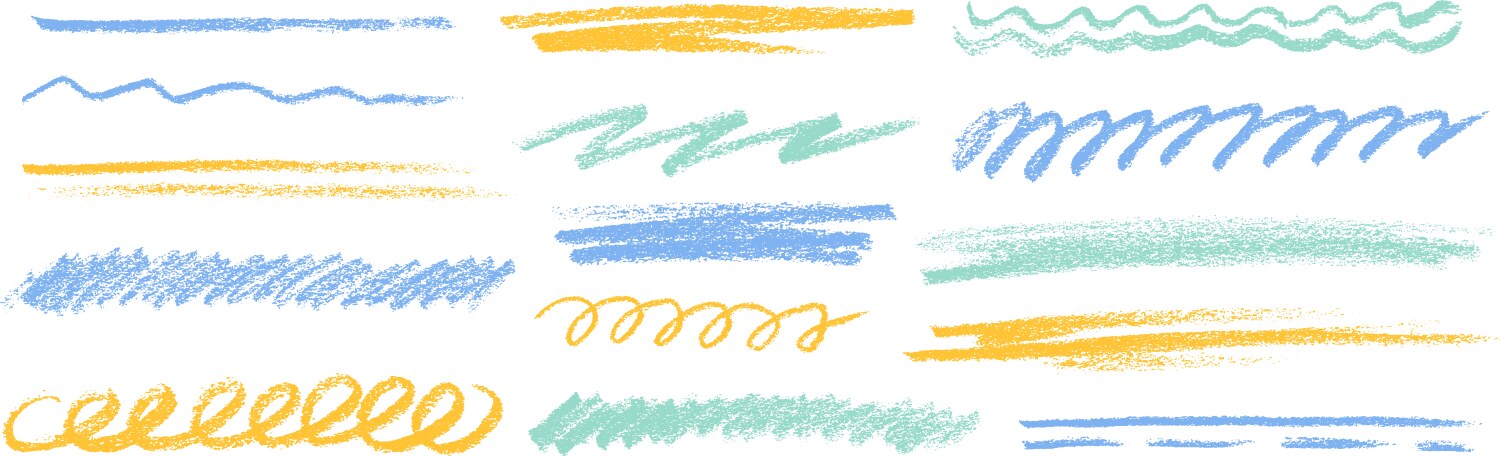 Crayon Scribbles Vector Images (over 7,000)