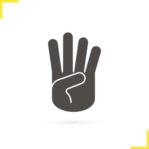 Pointing hand Royalty Free Vector Image - VectorStock