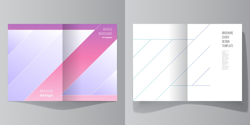 Editable layout of a4 Royalty Free Vector Image