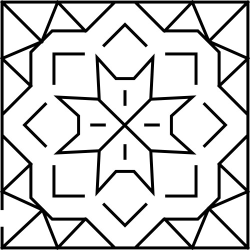 Simple Islamic Pattern Vector Images (over 15,000)