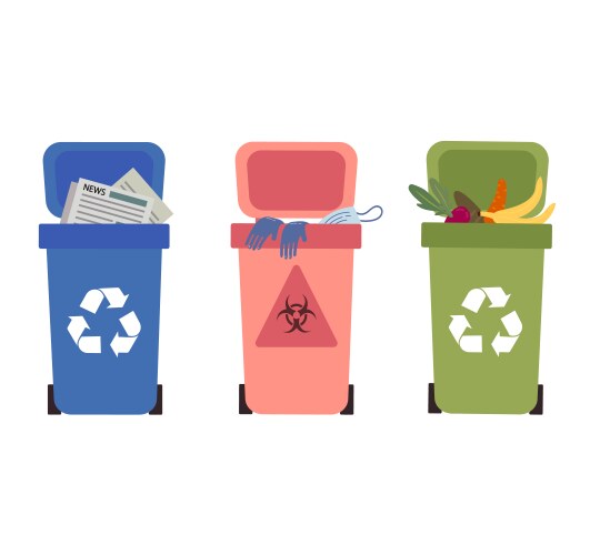 Proper Waste Disposal Vector Images (25)