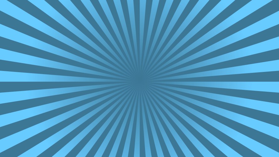 Ray blue background sun Royalty Free Vector Image